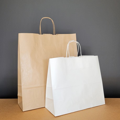 sac kraft personnalisé pour boutiques et évènementiel, quadri dès 500